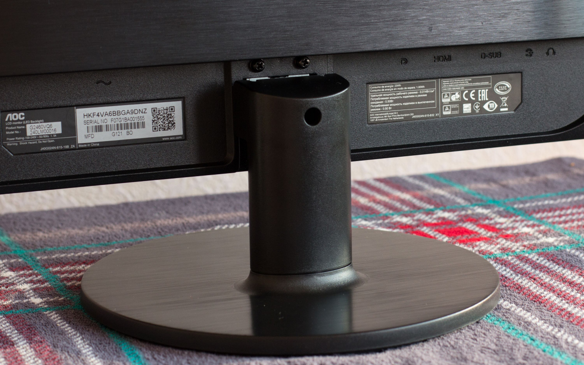 Обзор монитора AOC G2460V: недорогой, игровой, с AMD FreeSync • TalkOut ...